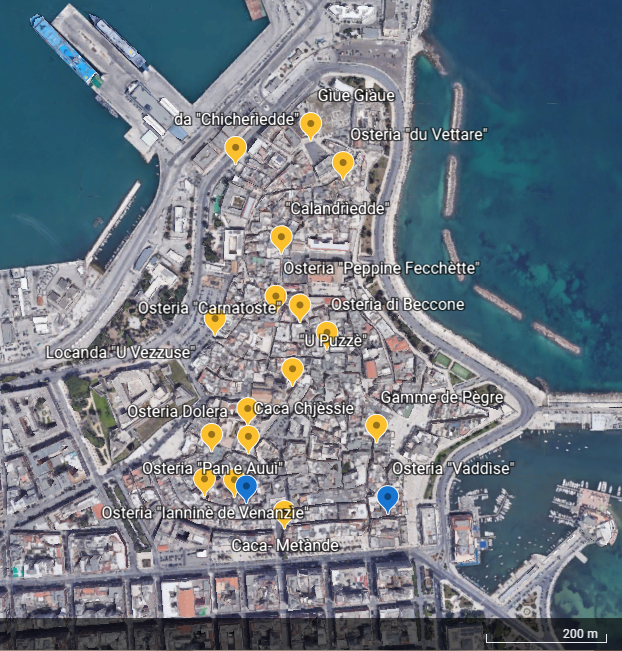 Le Antiche Osterie di Bari – Centro Studio Misteri Italiani